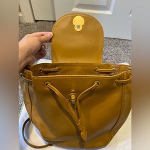 Longchamp | Bags | Longchamp Cavalcade Natural Beige Brown Leather ...